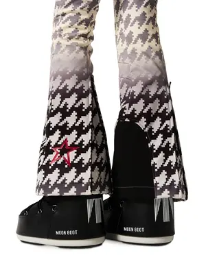 Perfect Moment Aurora Ski Pants - Degreade Bw Houndstooth