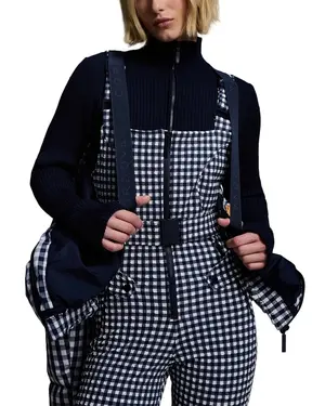Cordova Cortina Down Ski Jacket - Indigo Gingham
