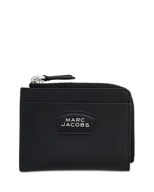 Marc Jacobs The Everyday Leather Top Zip Wallet - Black