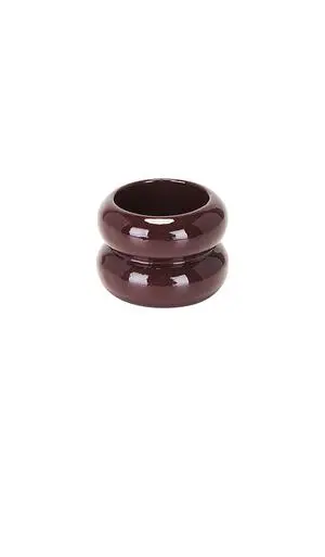 UNCOMMON MATTERS Breve Ring - Chocolate