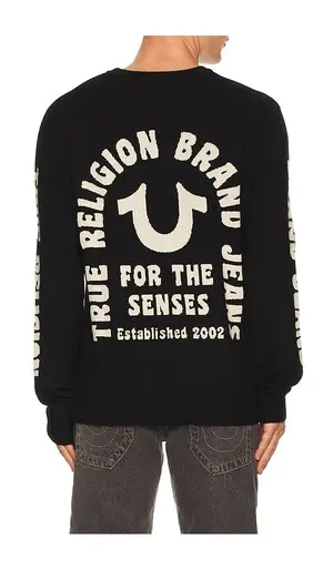 True Religion Relaxed Sweatshirts Hoodies For Men