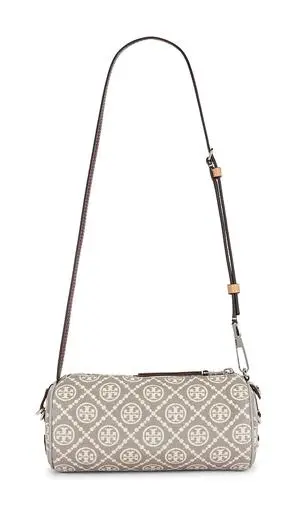Tory Burch T Monogram Utility Cylinder Bag