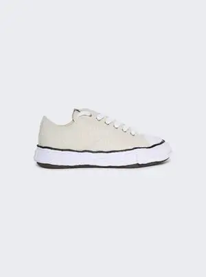 Mihara Yasuhiro Peterson Og Sole Leather Low-top Sneakers - White