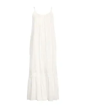 BSB Crochet-knit Maxi Slip Dress - Off White