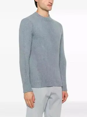 Eleventy Crew-neck Wool Sweater