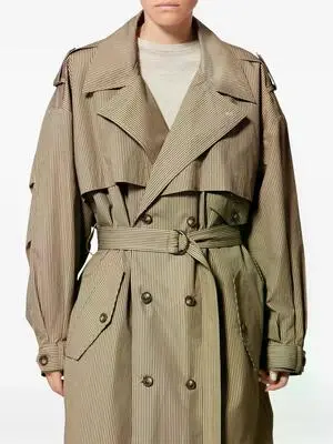 MARANT ETOILE Chilma Striped Coat