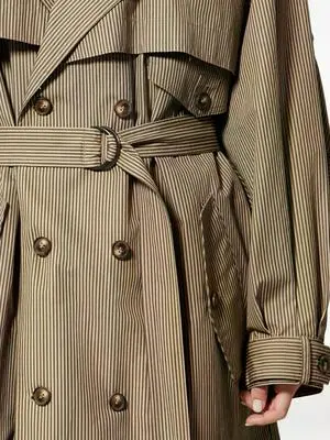 MARANT ETOILE Chilma Striped Coat