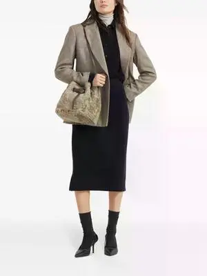 Brunello Cucinelli Cashmere Midi Skirt