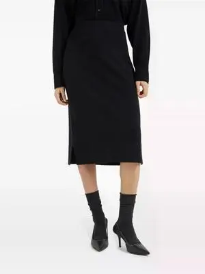 Brunello Cucinelli Cashmere Midi Skirt