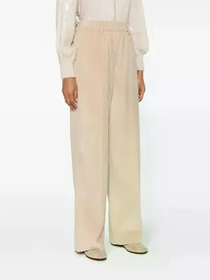 Brunello Cucinelli Corduroy Wide-leg Trousers