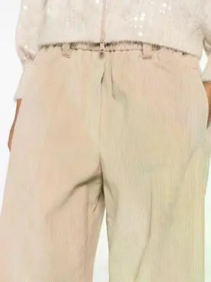 Brunello Cucinelli Corduroy Wide-leg Trousers