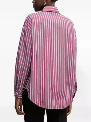 SIMONA CORSELLINI Striped Buttoned Shirt
