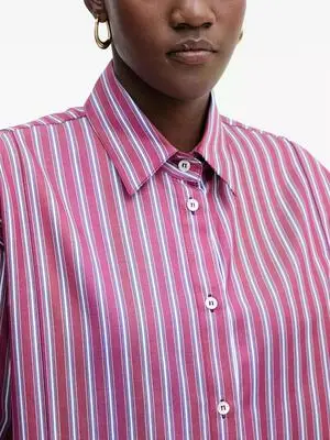 SIMONA CORSELLINI Striped Buttoned Shirt
