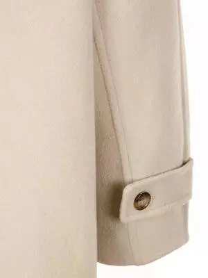 STUDIO TOMBOY Balmacaan Double-breasted Button-up Coat