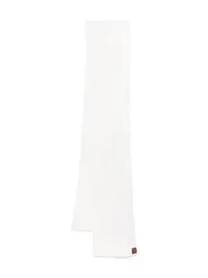 Eleventy Cable-knit Scarf - Neutrals
