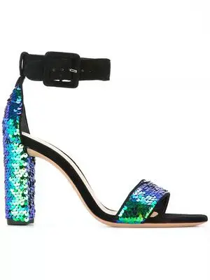 ALEXANDRE BIRMAN Sequin Embellished Sandals