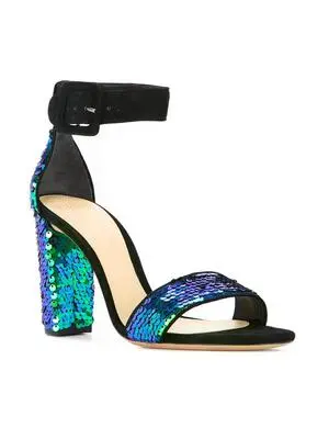 ALEXANDRE BIRMAN Sequin Embellished Sandals