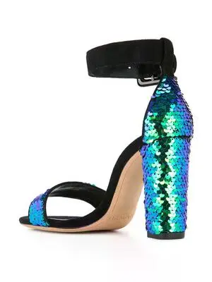 ALEXANDRE BIRMAN Sequin Embellished Sandals