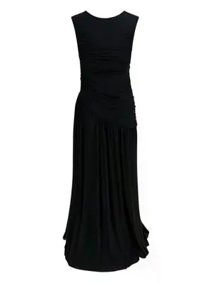R2W Ruched Maxi Dress