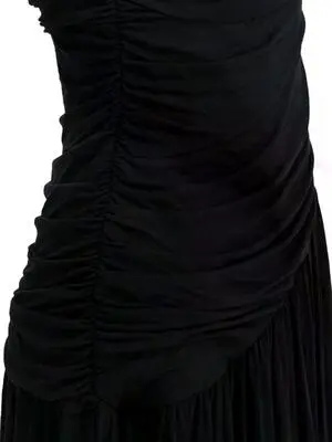 R2W Ruched Maxi Dress