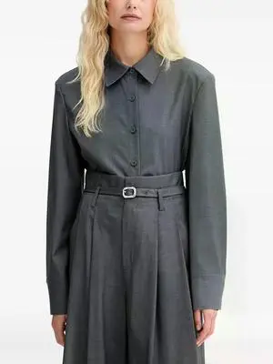 Isabelle Blanche Classic Collar Tops