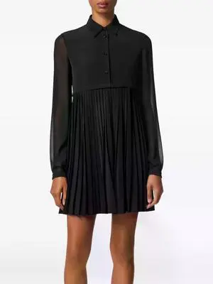 Versace Pleated Mini Dress