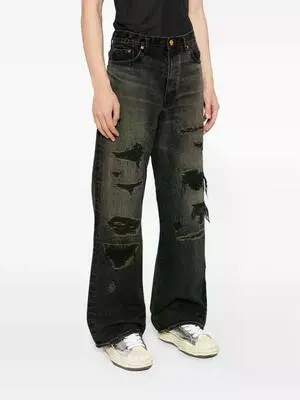 KAMIYA Distressed Denim Jeans