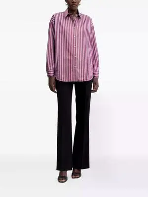 SIMONA CORSELLINI Striped Buttoned Shirt