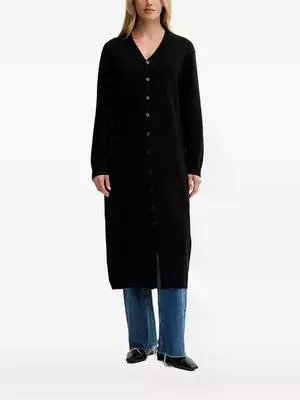 ISABELLE BLANCHE Button-up V-neck Cardigan-coat