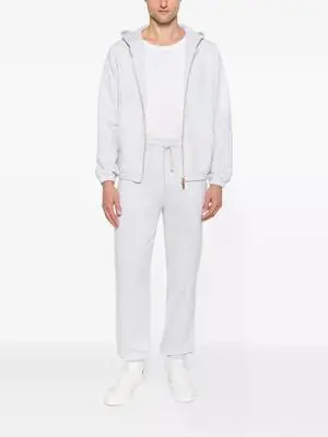 Eleventy Full-zip Hoodie - Grey