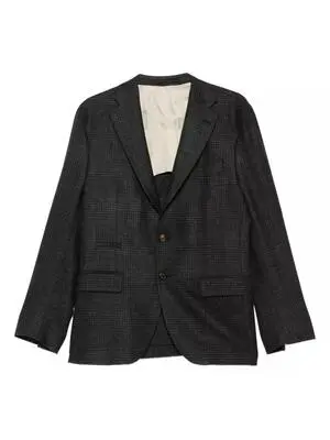 Eleventy Checked Single-breasted Suit