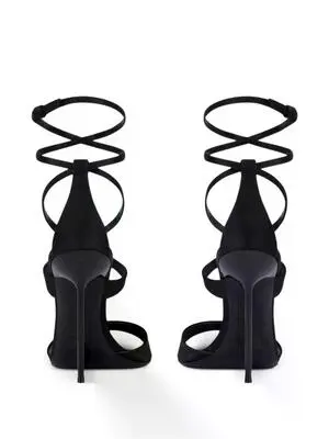 Paris Texas 105mm Lidia Wrap-around Stiletto Sandals