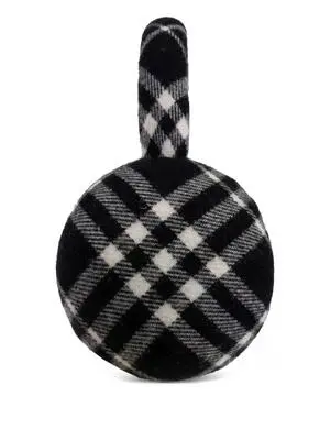 Burberry Calico Check Earmuffs - Black