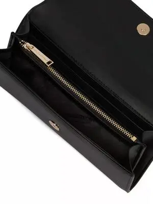 Karl Lagerfeld K/autograph Padlock Leather Wallet