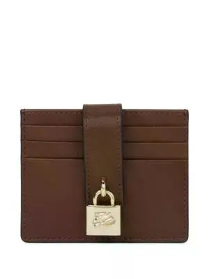 Karl Lagerfeld K/autograph Padlock Cardholder - Brown