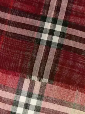 Burberry Checked-pattern Scarf