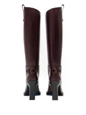 Burberry 85mm Cavalier Calf Leather Boots