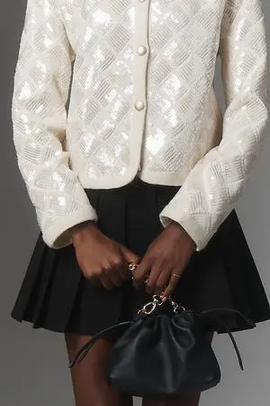 Endless Rose Sequin Patchwork Knit Jacket