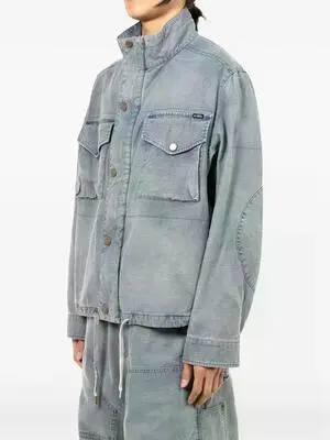 KAMIYA Flap-pocket Jacket - Blue