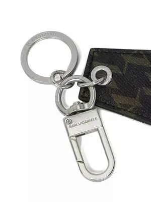 Karl Lagerfeld Monogram Keyring