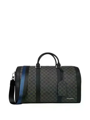 Karl Lagerfeld Monogram-pattern Bag - Black