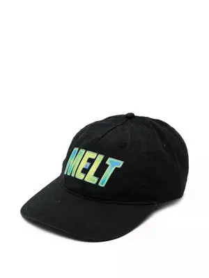 MELT Logo-printed Cap - Black