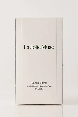 LA JOLIE MUSE 19 Oz Amélie Candle - Vanilla Bomb