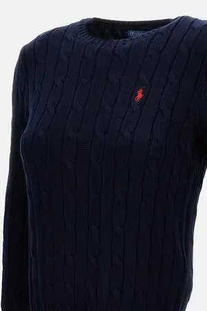 Polo Ralph Lauren Long Sleeve Cable Knit Pullover - Blue