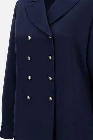Ralph Lauren Camicia In Seta Con Bottoni - Blu
