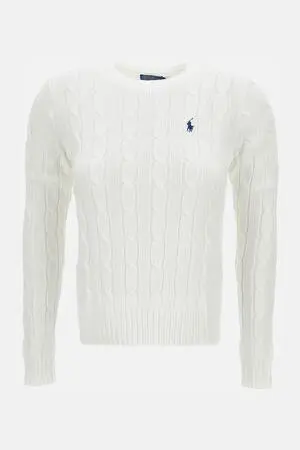 Polo Ralph Lauren Cable-knit Cotton Pullover - White