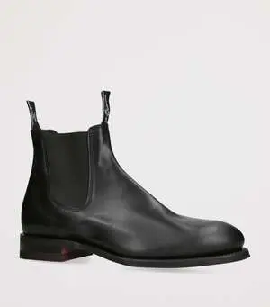 R.m. Williams Leather Turnout Ankle Boots - Black