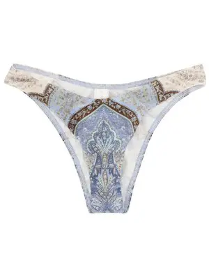 Zimmermann Wanderlust Bikini Briefs - Multicolour