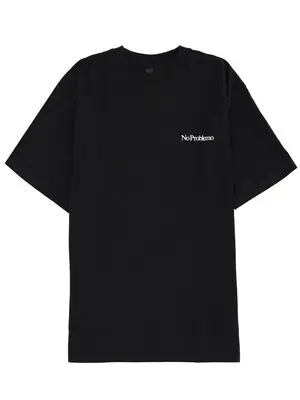 NO PROBLEMO Logo T-shirt - Black