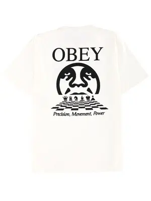 Obey Precision" T-shirt - White